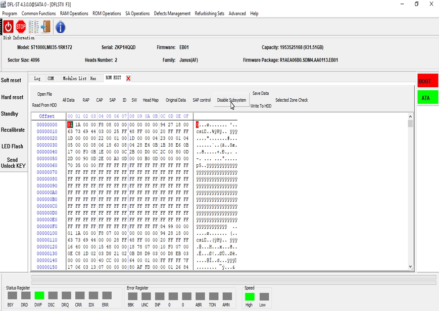 Seagate HDD LED Firmware Repair and Data Recovery Solutions - Data ...
