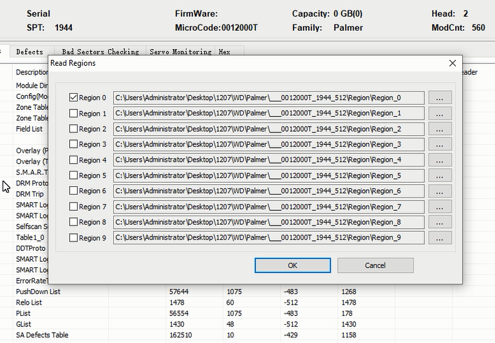 How to Extract WD HDD Firmware Modules from SA Region Automatically ...